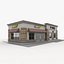3d subway retail store 1 model