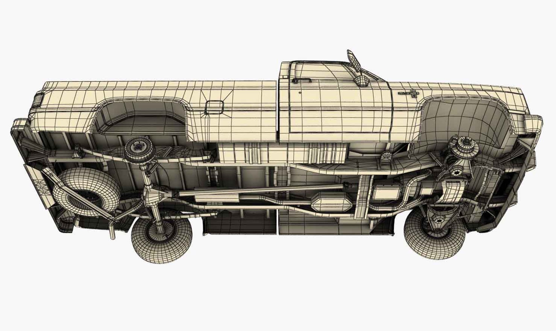 Chevrolet c10 silverado 1983 model - TurboSquid 1310781