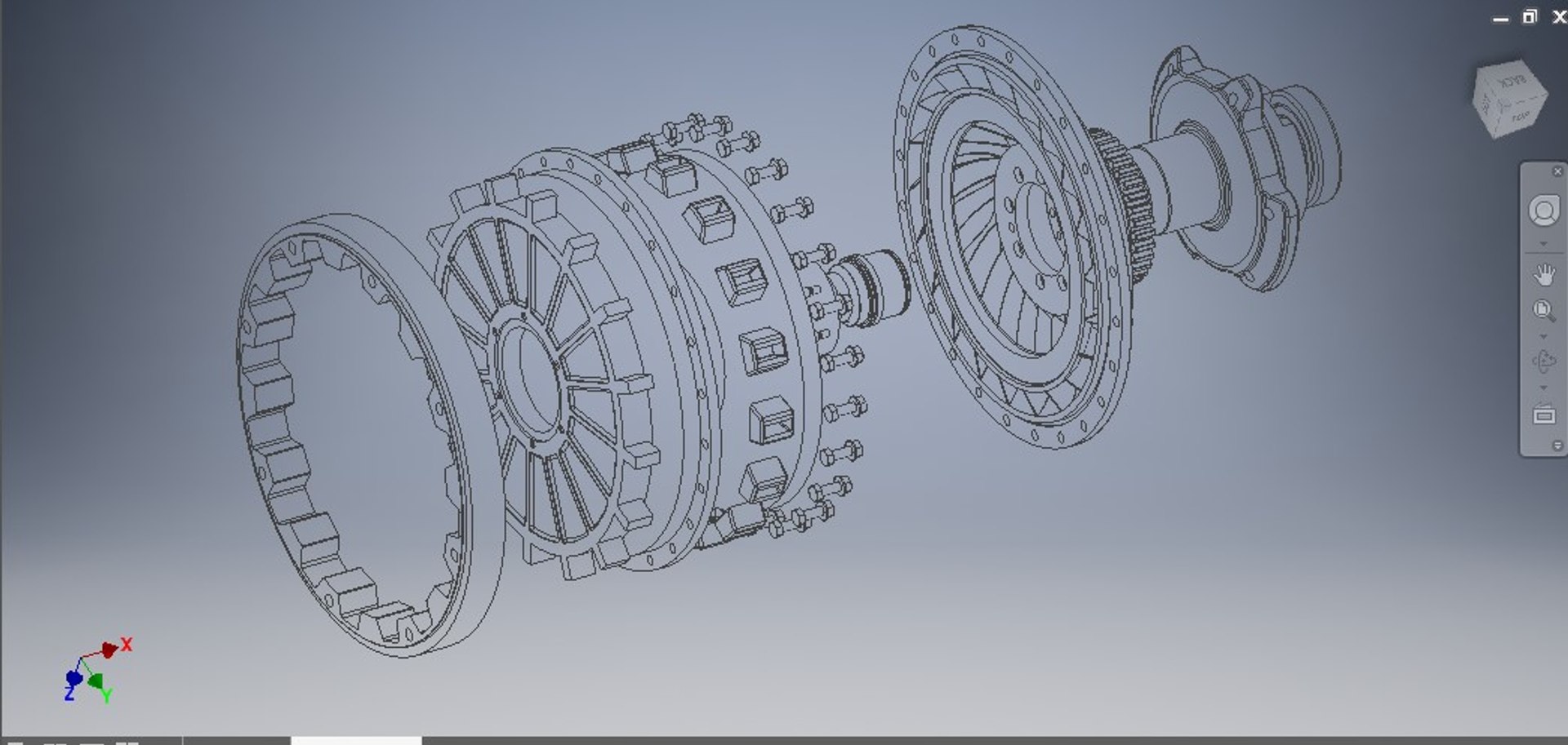 3D Transmission Torque Converter Model - TurboSquid 1611447
