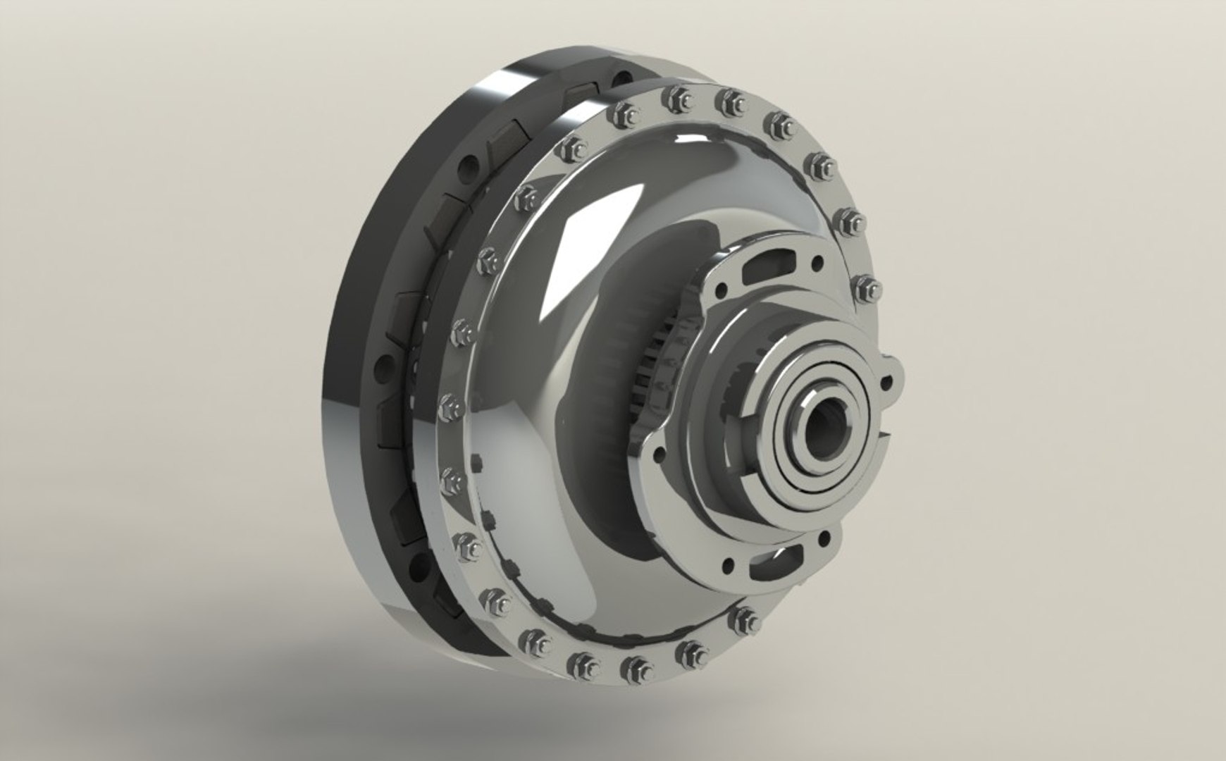 3D Transmission Torque Converter Model - TurboSquid 1611447