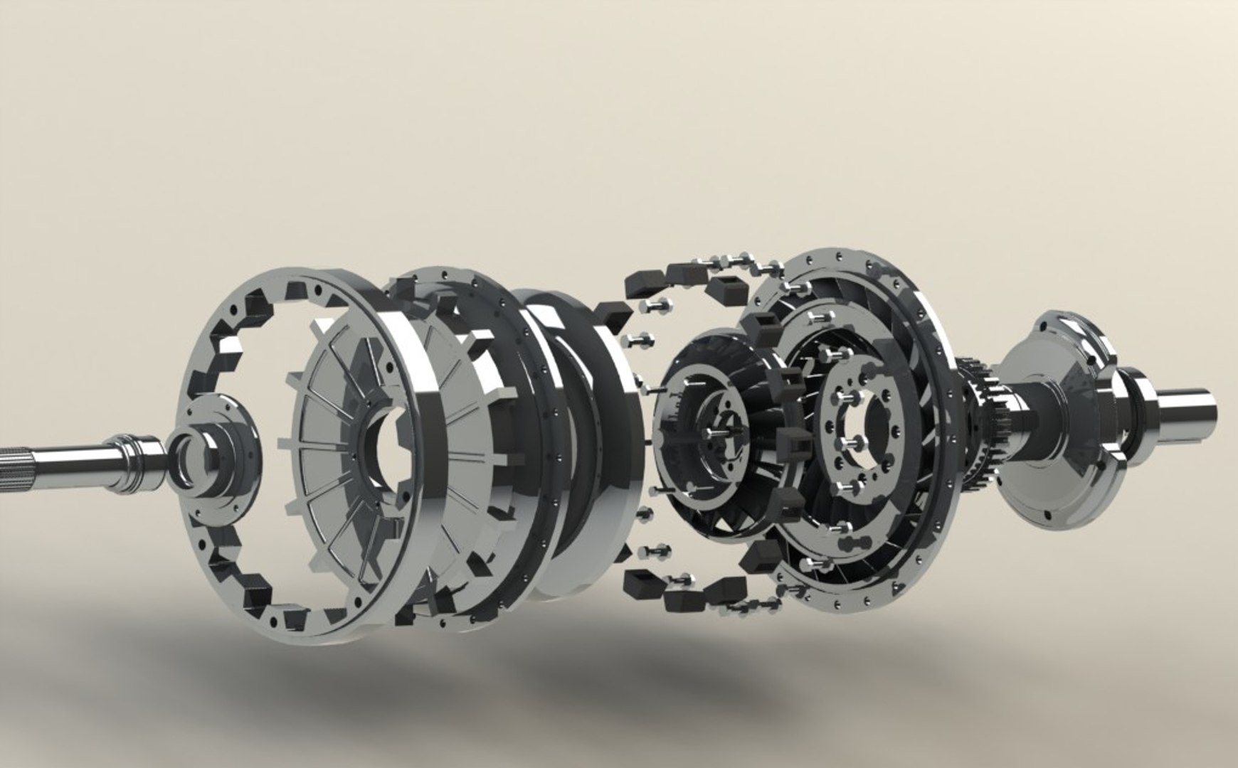 3D Transmission Torque Converter Model - TurboSquid 1611447