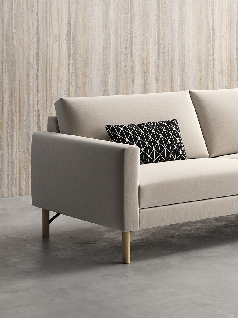 3D Friend Sofa 205 Model - TurboSquid 2195626