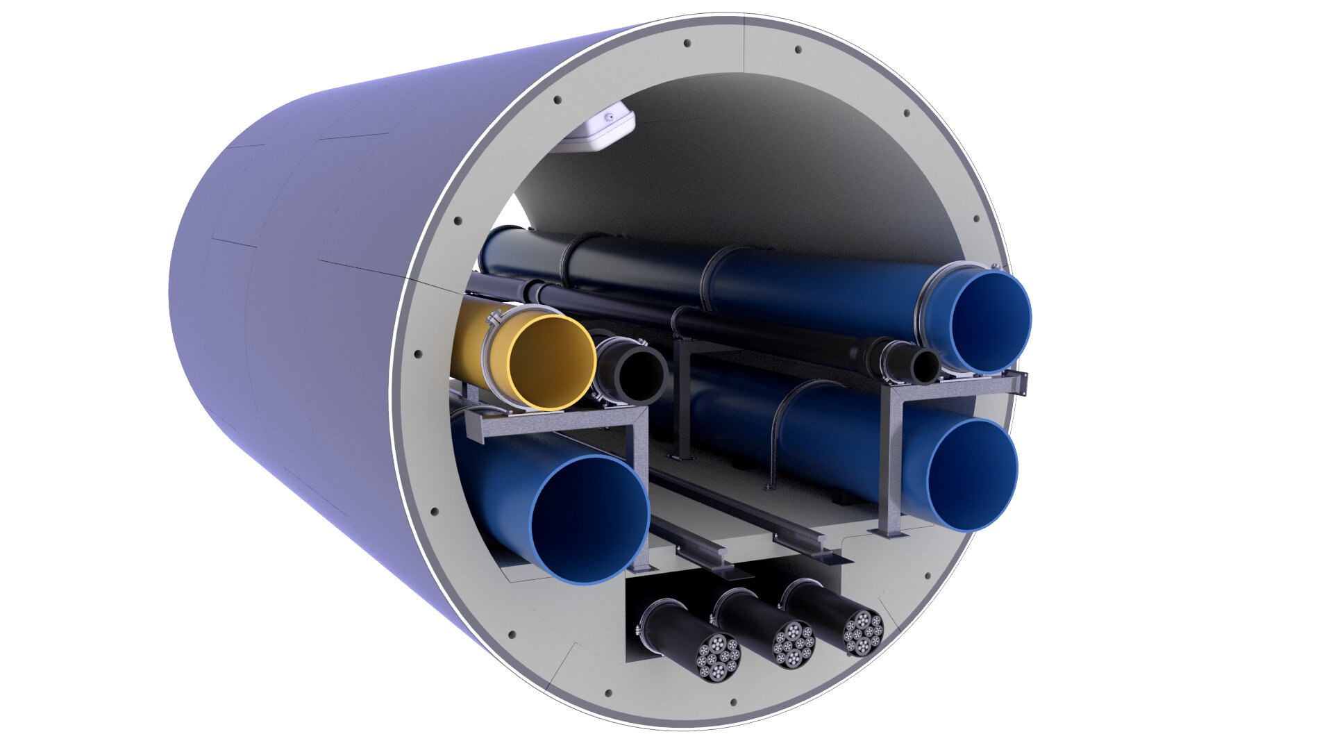 Precast Utility Tunnels V3 3D Model - TurboSquid 2415298