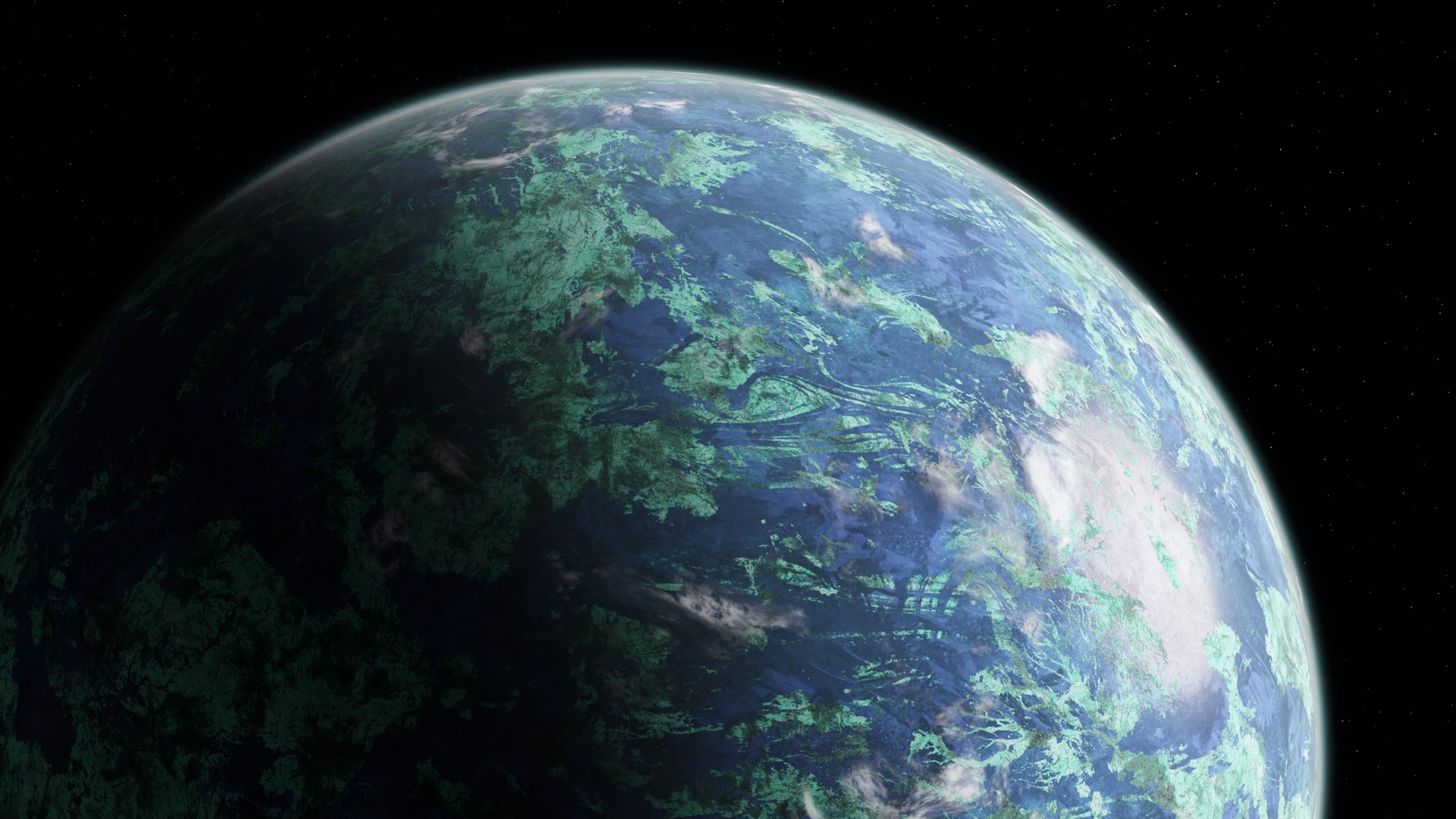 3D Model 8K Alien Mystical Planet 11 - TurboSquid 1931009