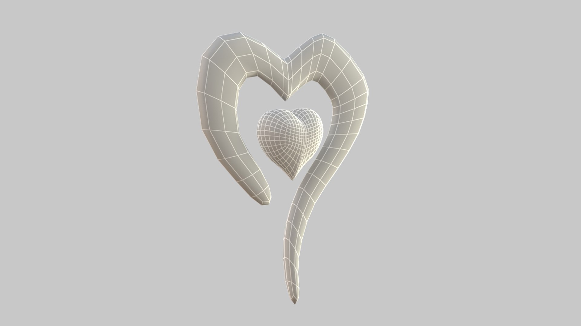 3D Heart Icon V02 - TurboSquid 2379647