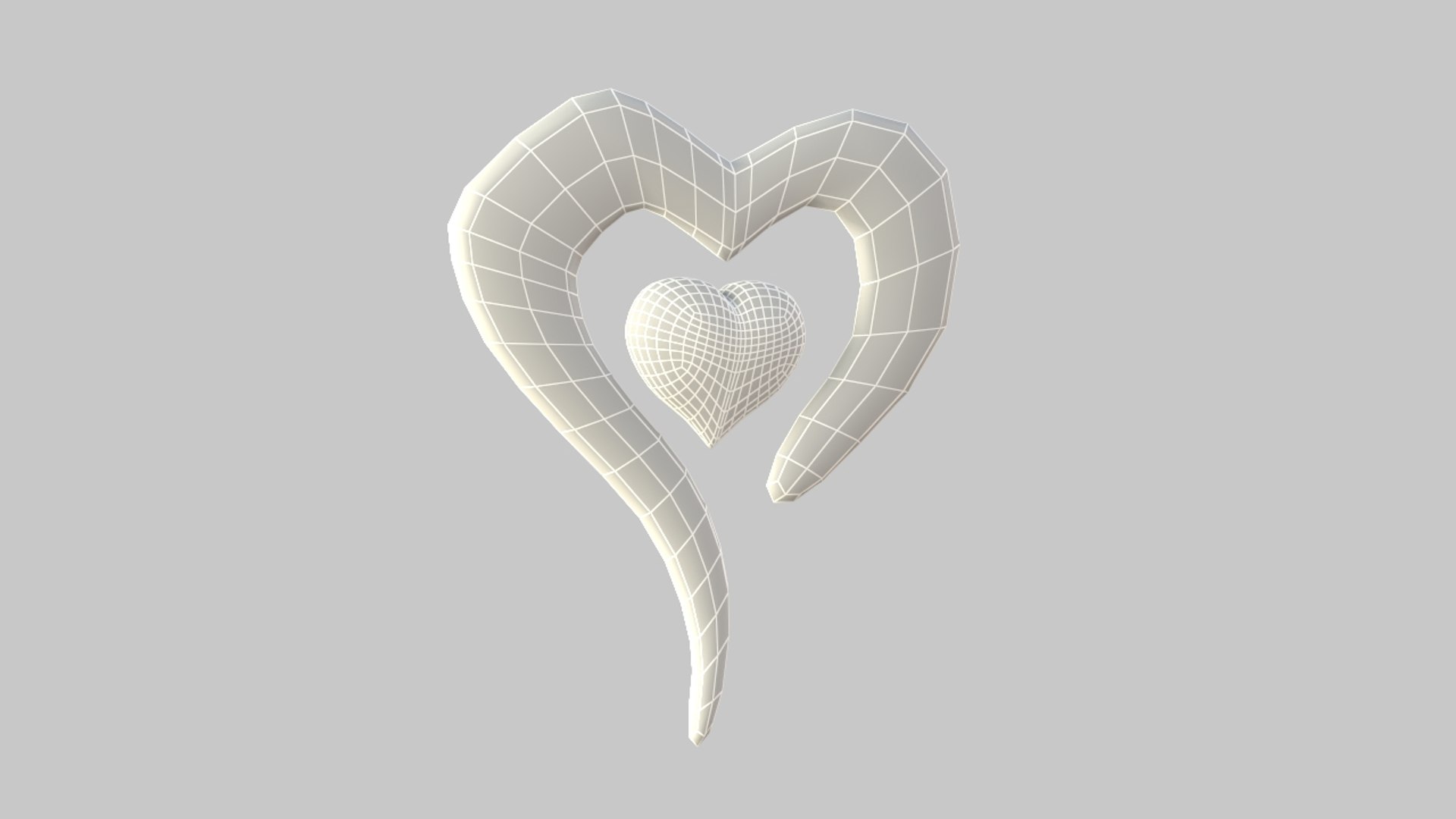 3D Heart Icon V02 - TurboSquid 2379647