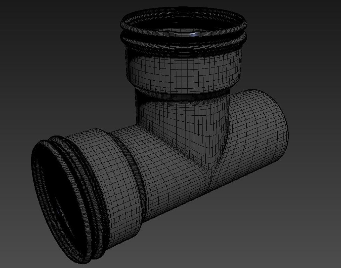 Plastic Pipe 3d Obj