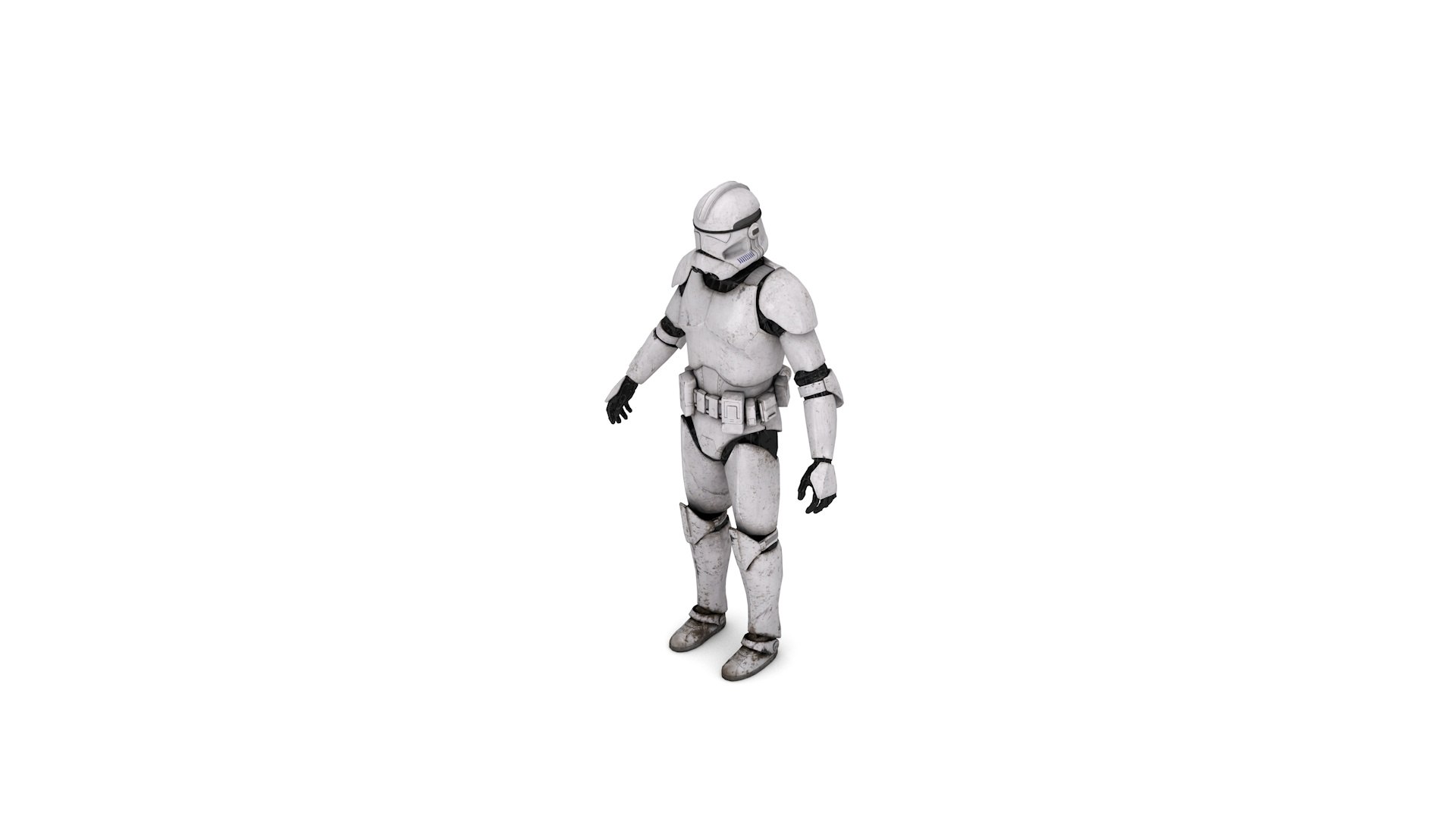 3D Clone Trooper - Star Wars - TurboSquid 2411272