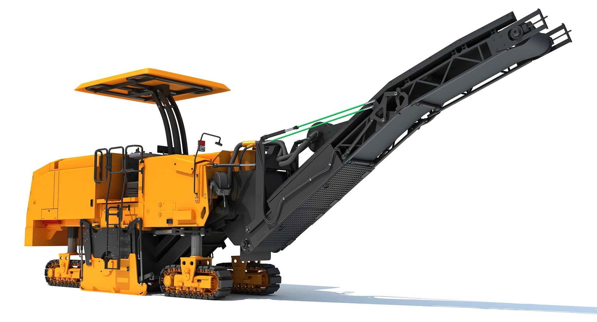 Cold Planer 3D Model - TurboSquid 1217402