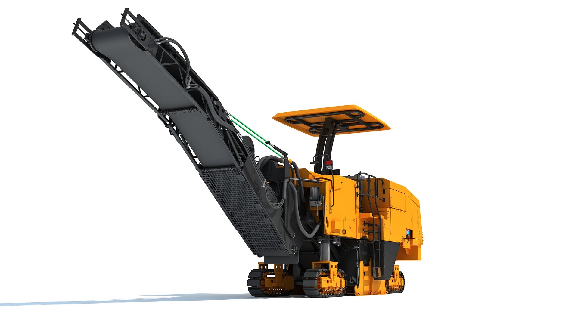 Cold Planer 3D Model - TurboSquid 1217402