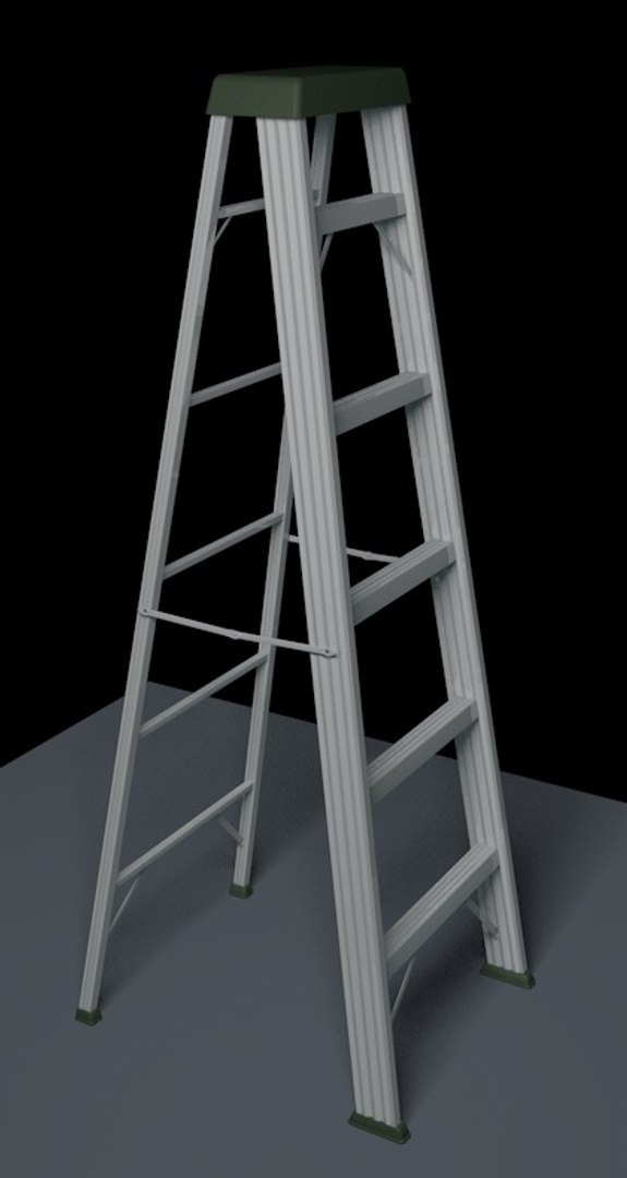 Step Ladder 3d Model