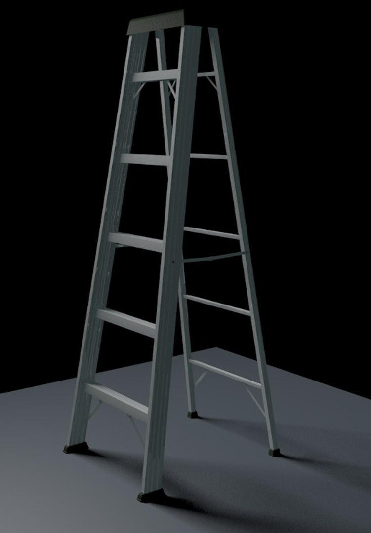Step Ladder 3d Model