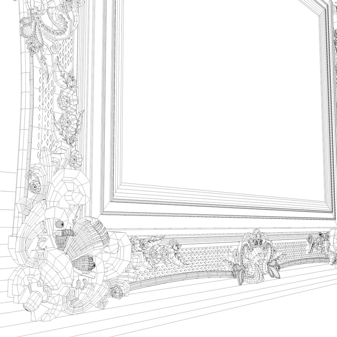 Frame Picture Model - TurboSquid 1367278