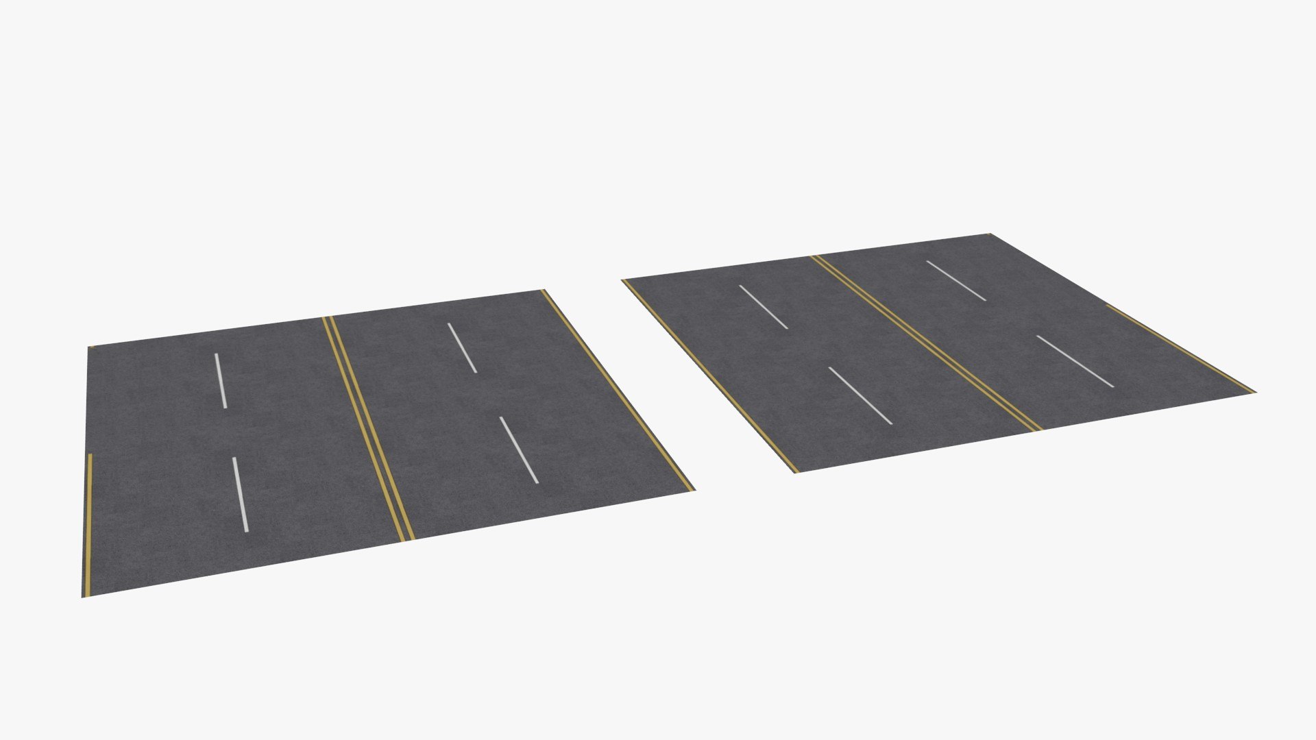 City Roads Construction Kit 3d 3ds