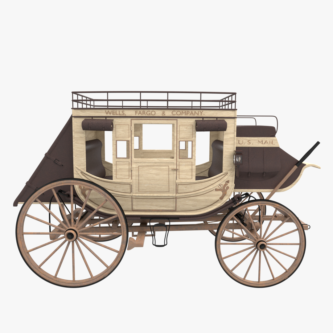 Carriage 3D - TurboSquid 1275781