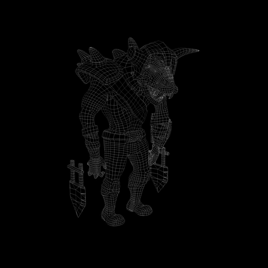 Character Lizardman Model - TurboSquid 1711955