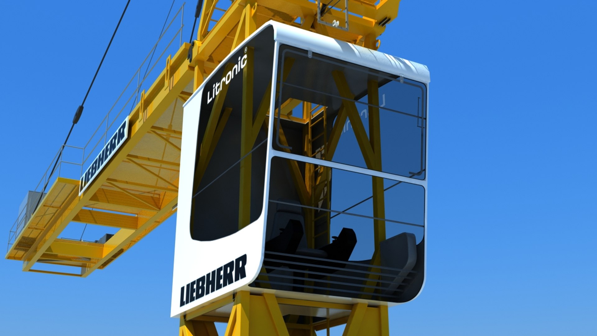 Liebherr Tower Crane C4d