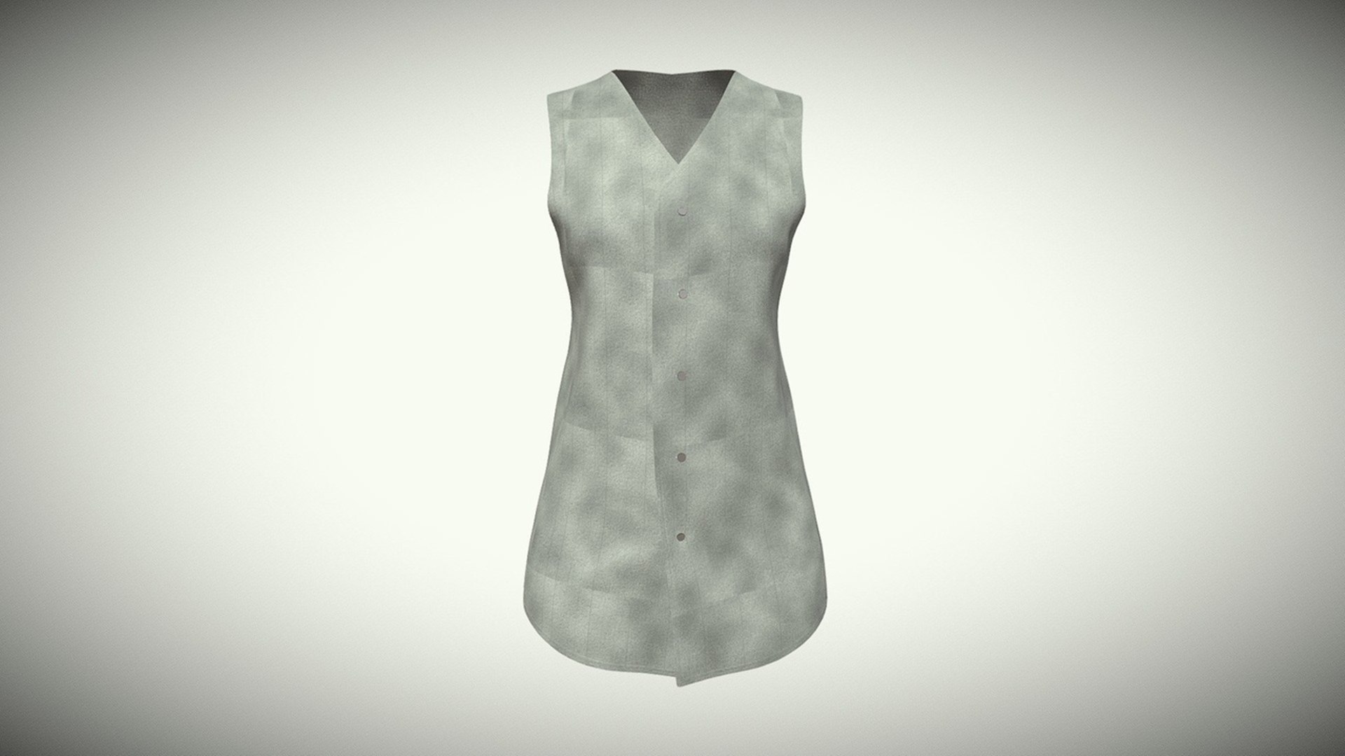 3D Girls Sleeveless Koti In Low Poly - TurboSquid 2367873