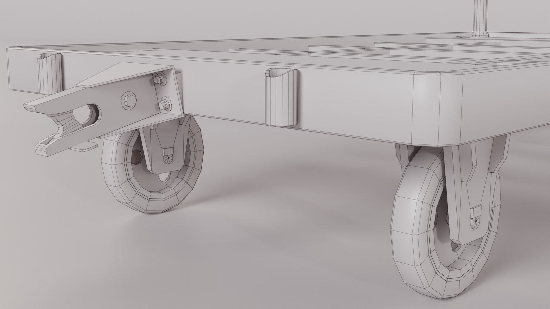 3D Industrial Cart model - TurboSquid 2072319