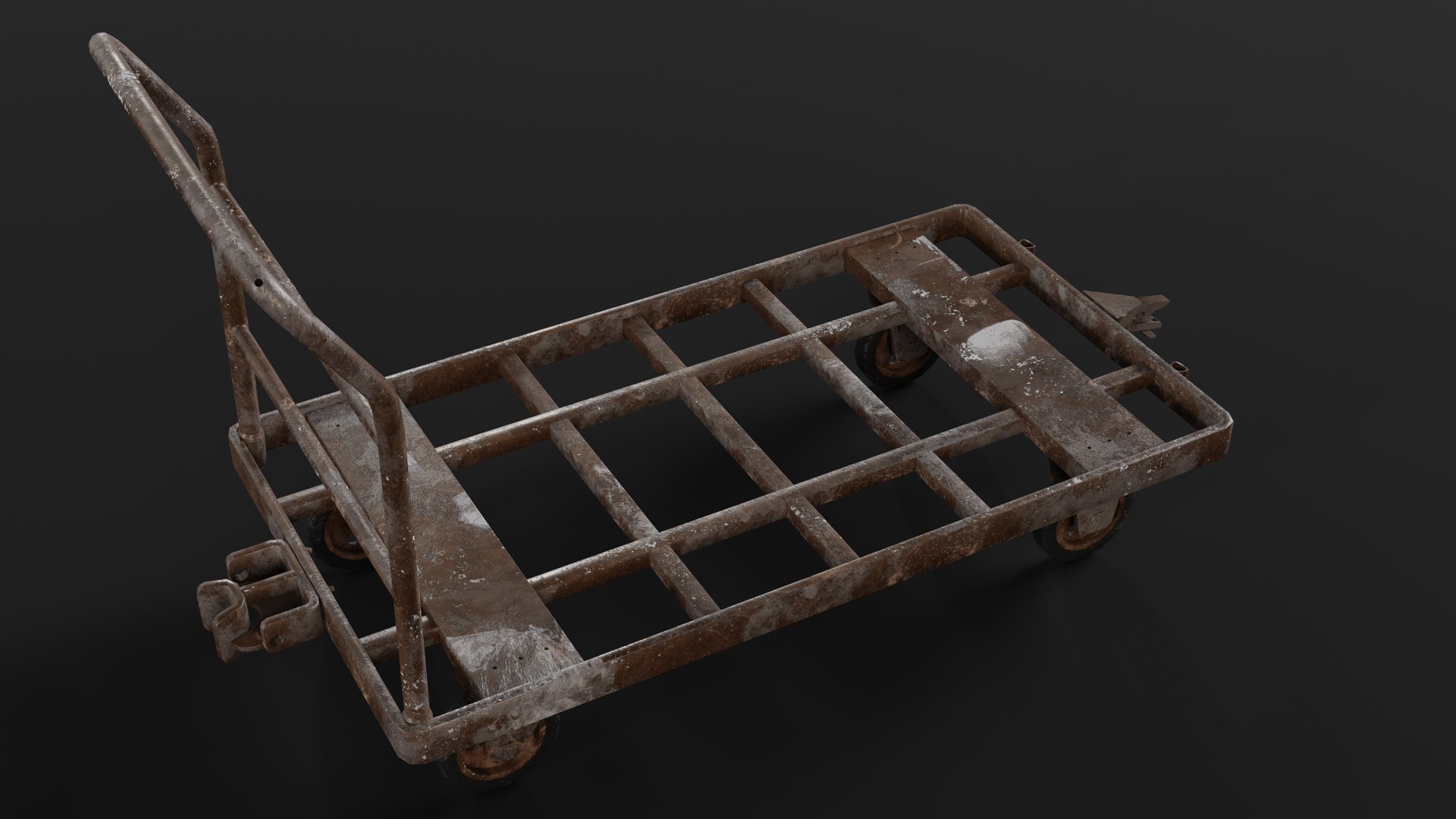 3D Industrial Cart model - TurboSquid 2072319