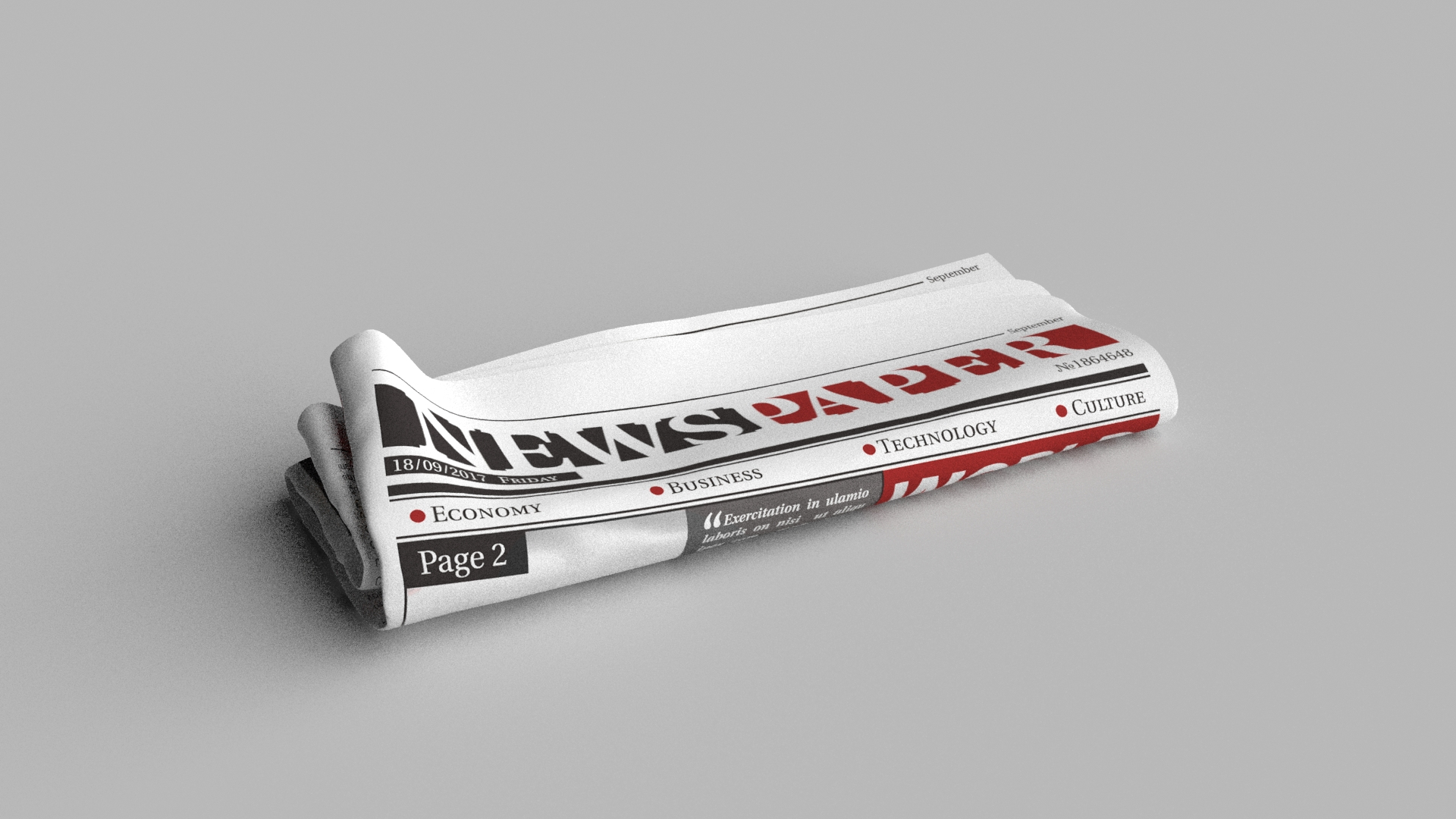 3D Model Newspaper Scenes - TurboSquid 1556187