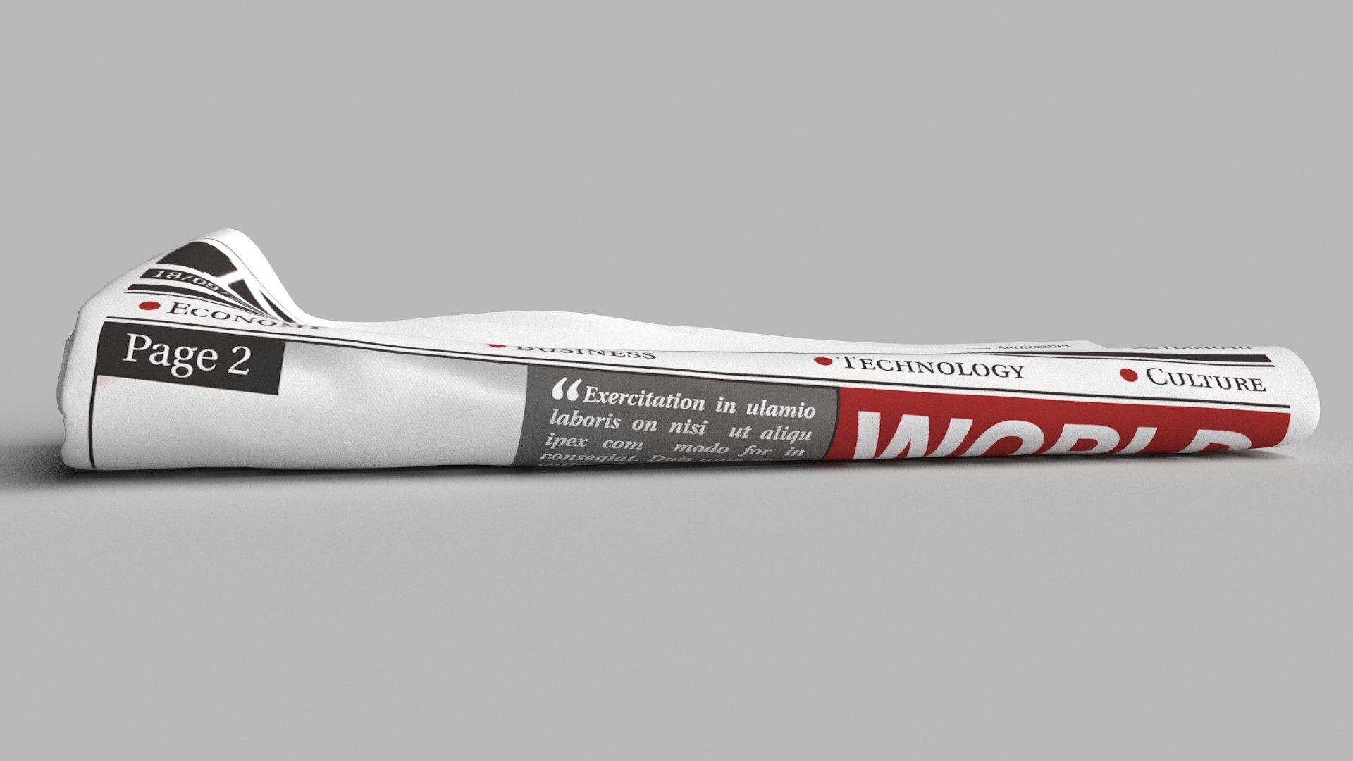 3D Model Newspaper Scenes - TurboSquid 1556187