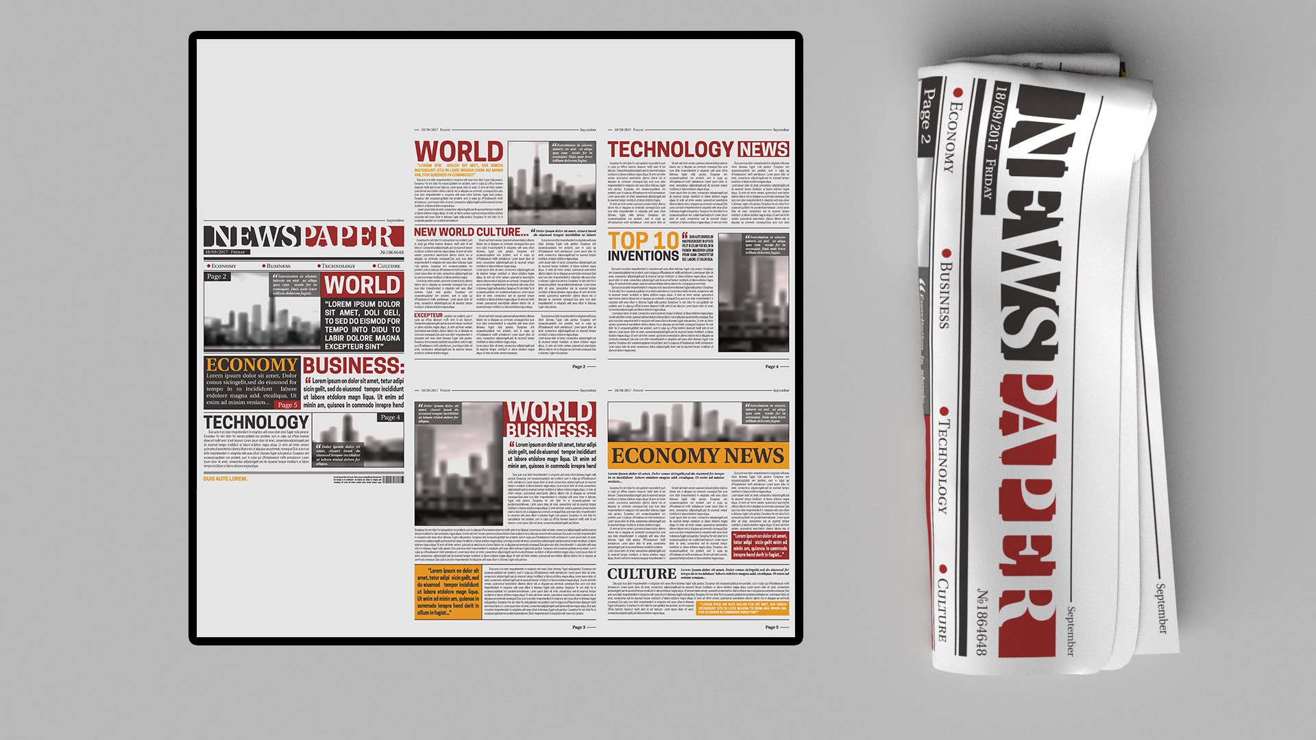 3D Model Newspaper Scenes - TurboSquid 1556187