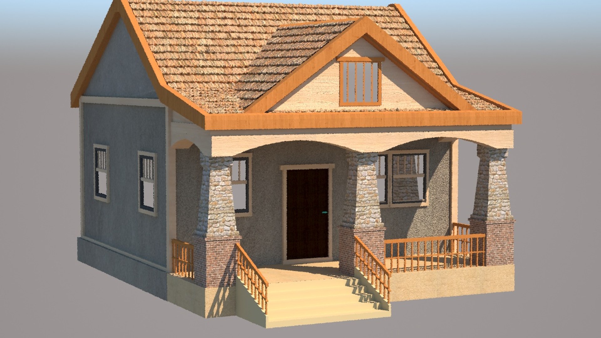 Small House 3D Model - TurboSquid 1377630