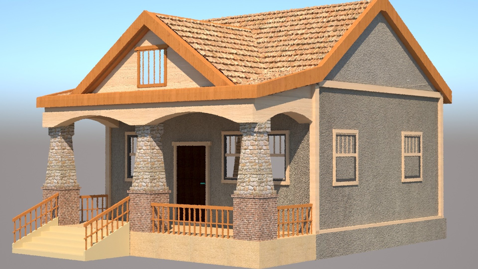 Small House 3D Model - TurboSquid 1377630