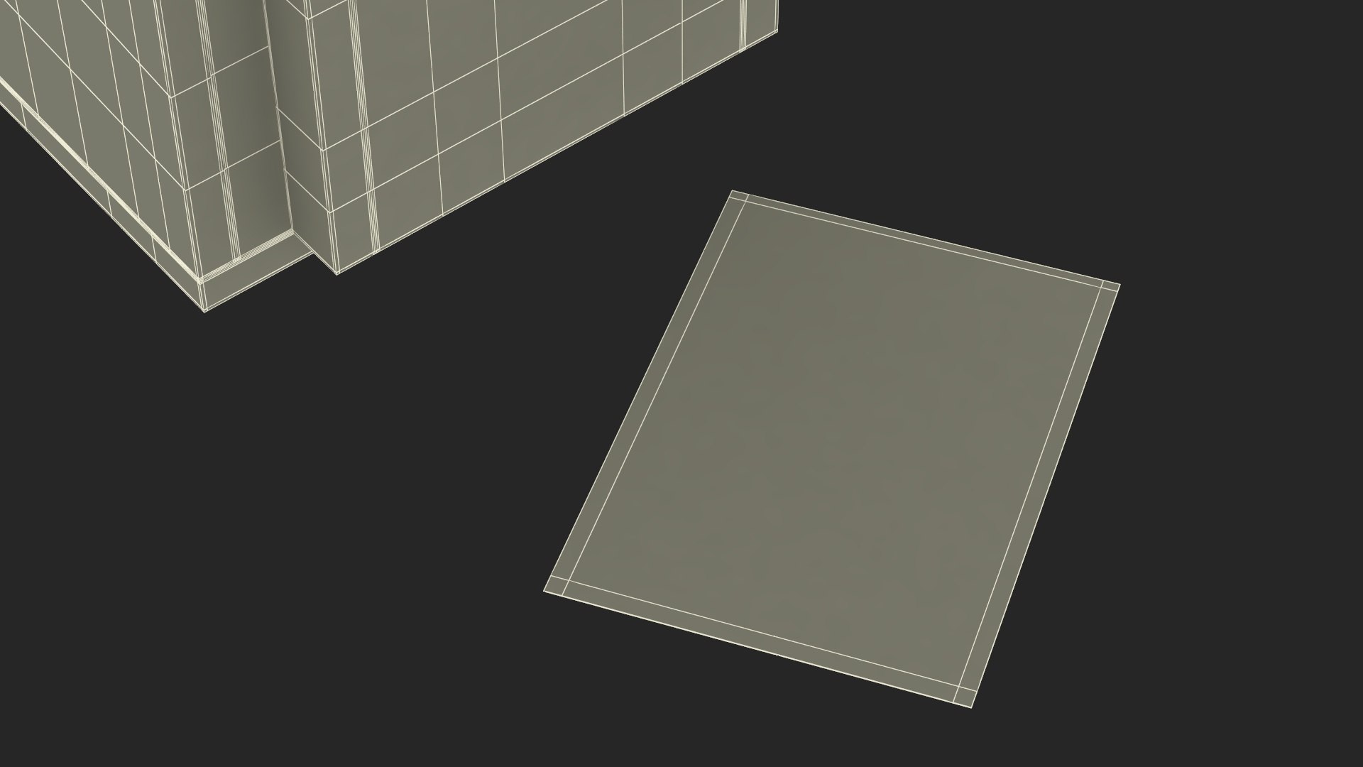 3D Red Wood Locking Suggestion Box With Card Model - TurboSquid 2209234