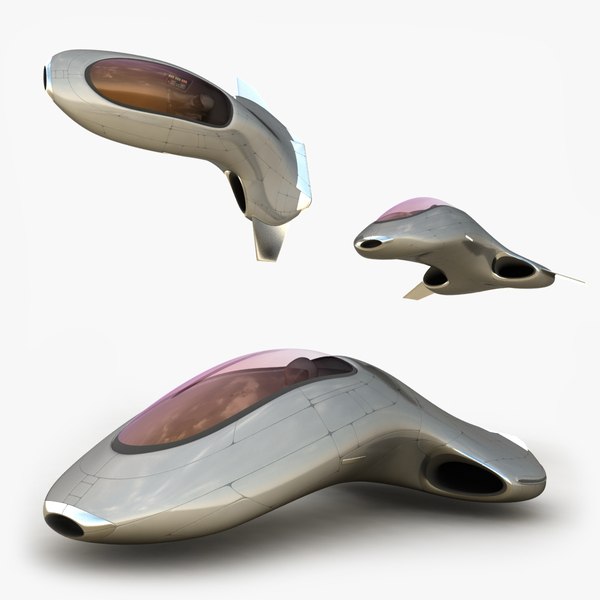 3d tomahawk hover vehicle car model
