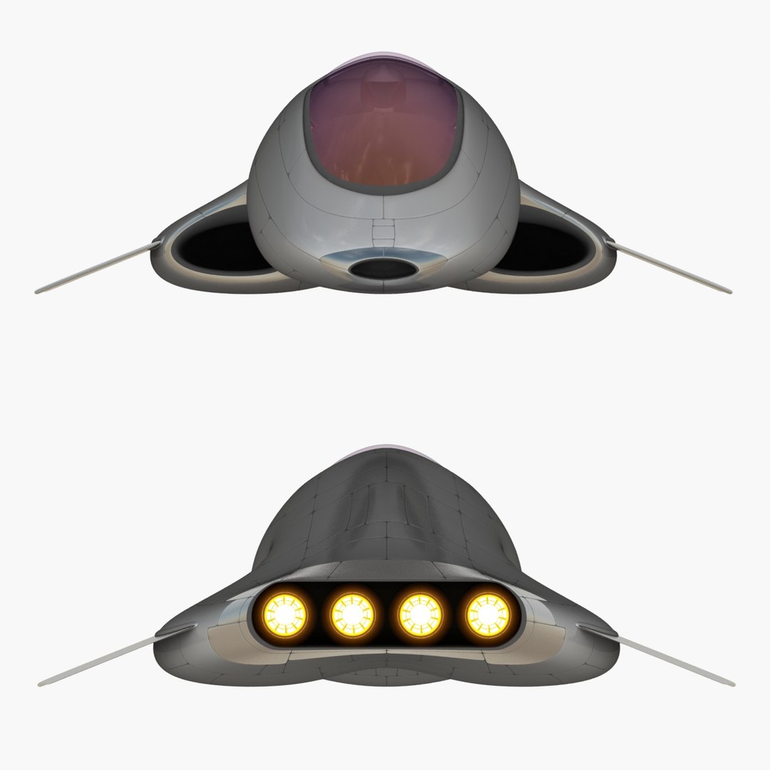 3d Tomahawk Hover Vehicle Car Model
