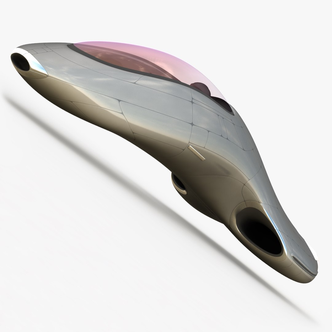 3d Tomahawk Hover Vehicle Car Model