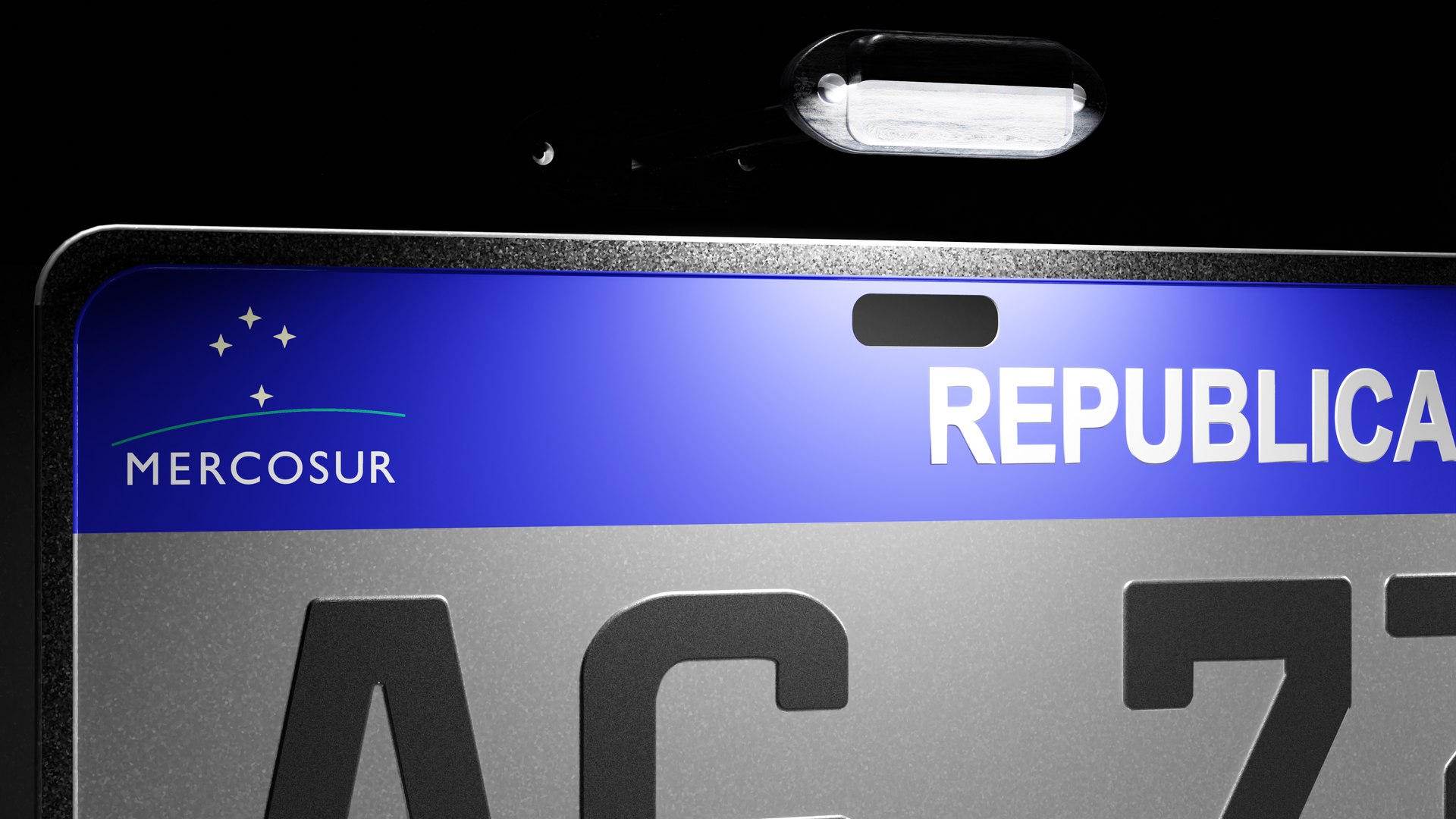 3D Argentine License Plate - TurboSquid 1948785