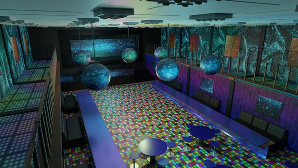 modelo 3d Interior de discoteca - TurboSquid 2178828