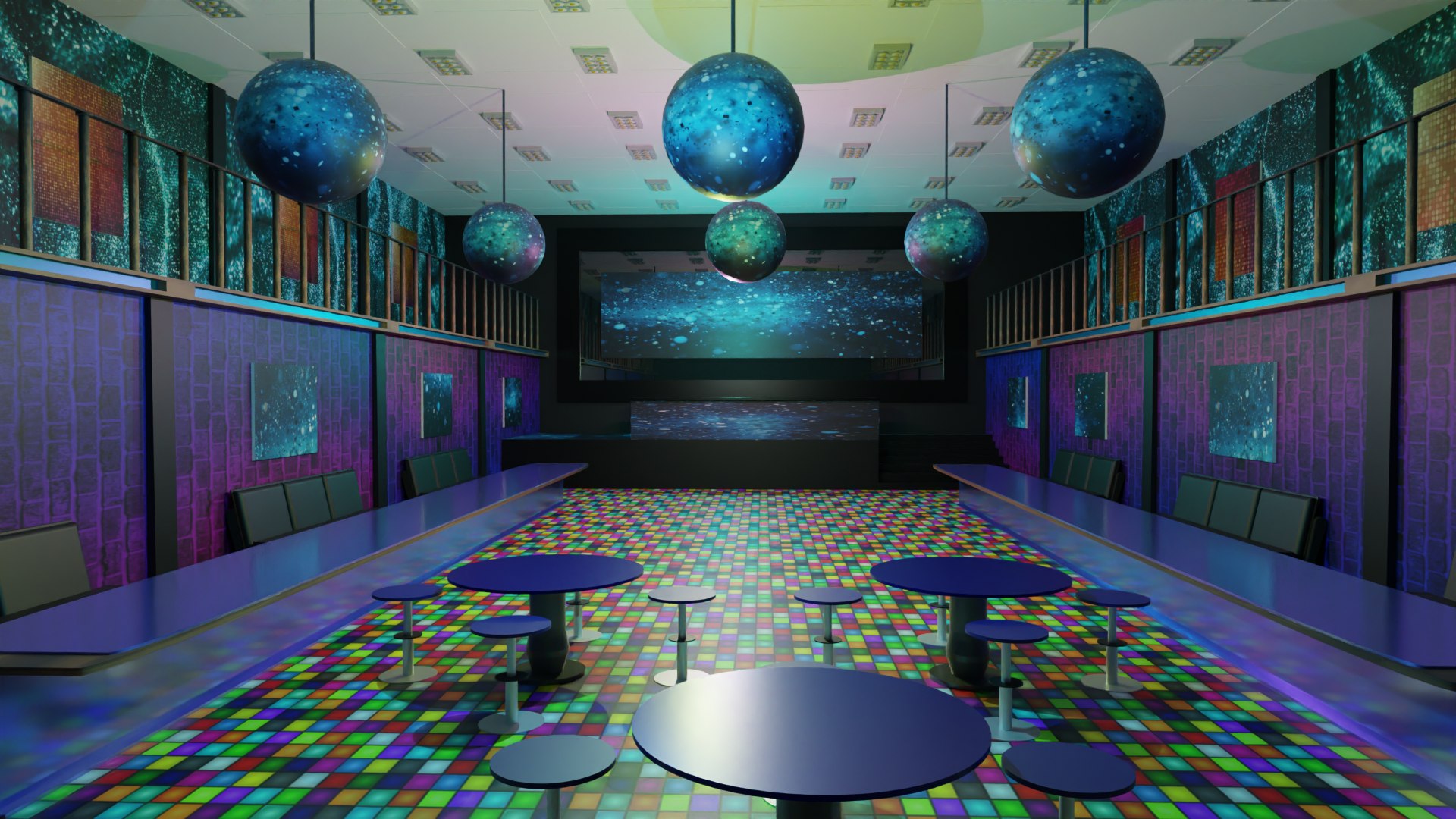 Nightclub Interior 3D - TurboSquid 2178828