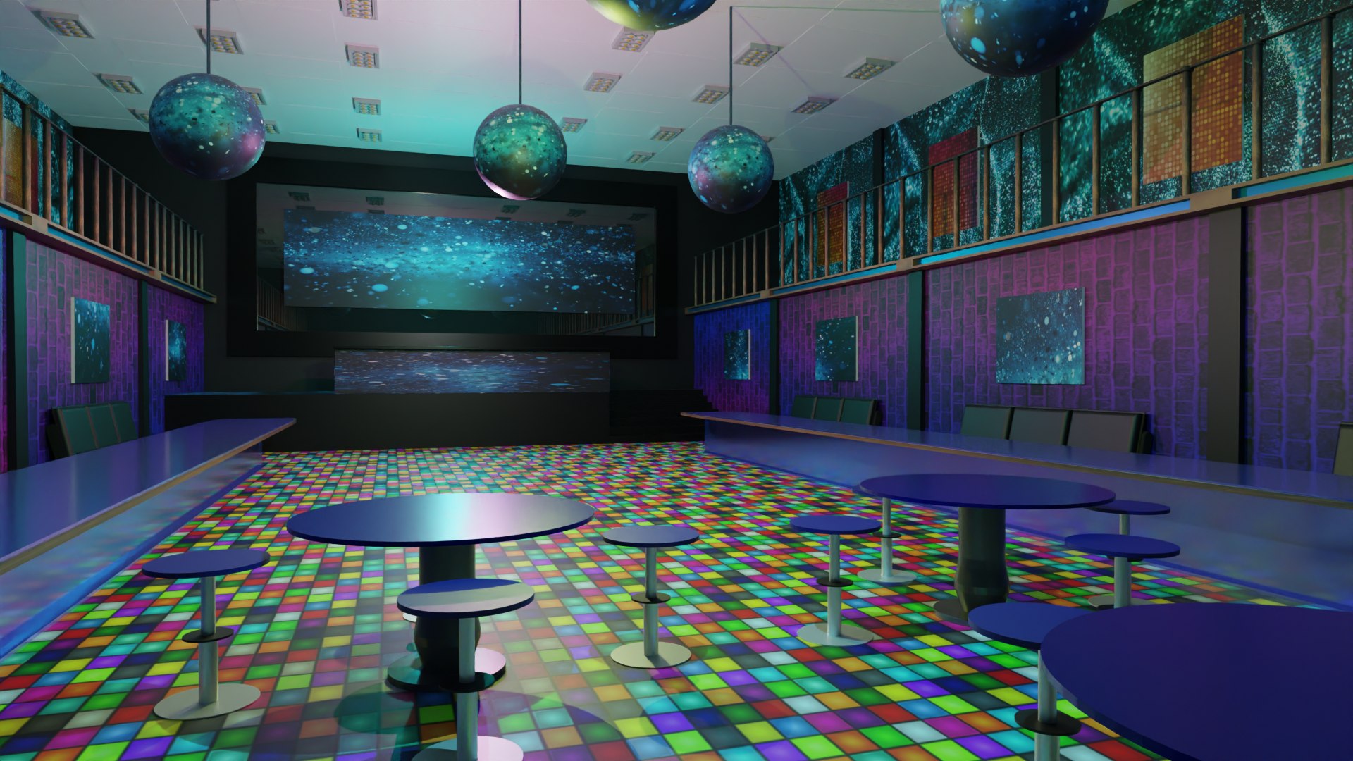 Nightclub Interior 3D - TurboSquid 2178828