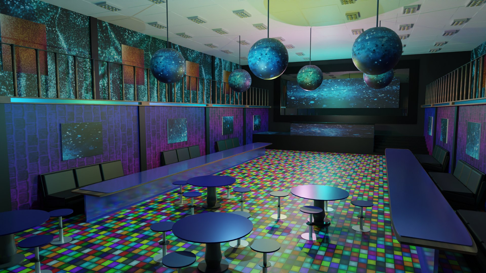 Nightclub Interior 3D - TurboSquid 2178828
