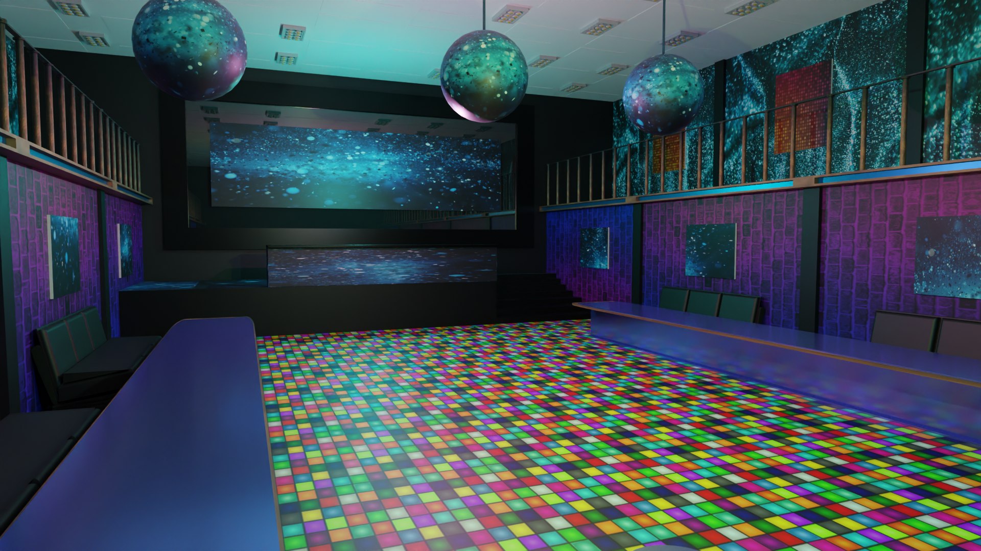 Nightclub Interior 3D - TurboSquid 2178828