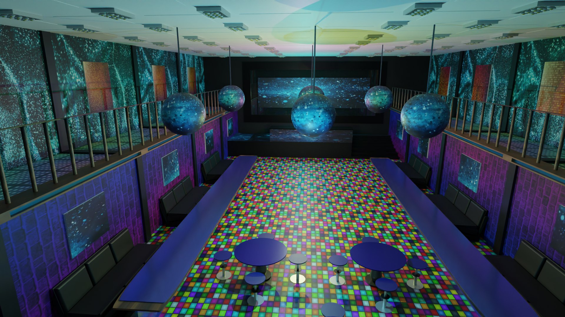 Nightclub Interior 3D - TurboSquid 2178828
