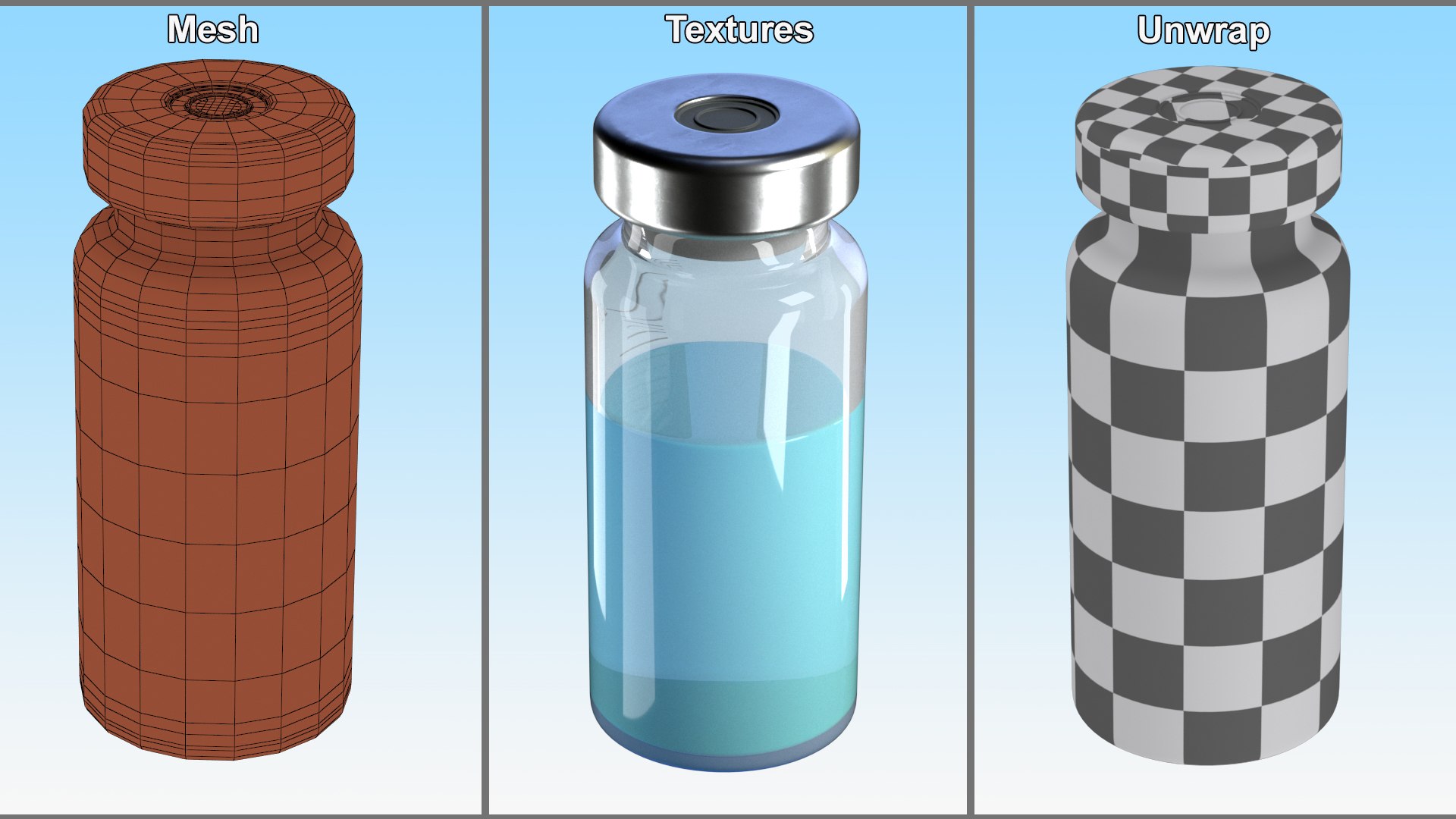 3D Serum Vial 30ml Model - TurboSquid 2267769