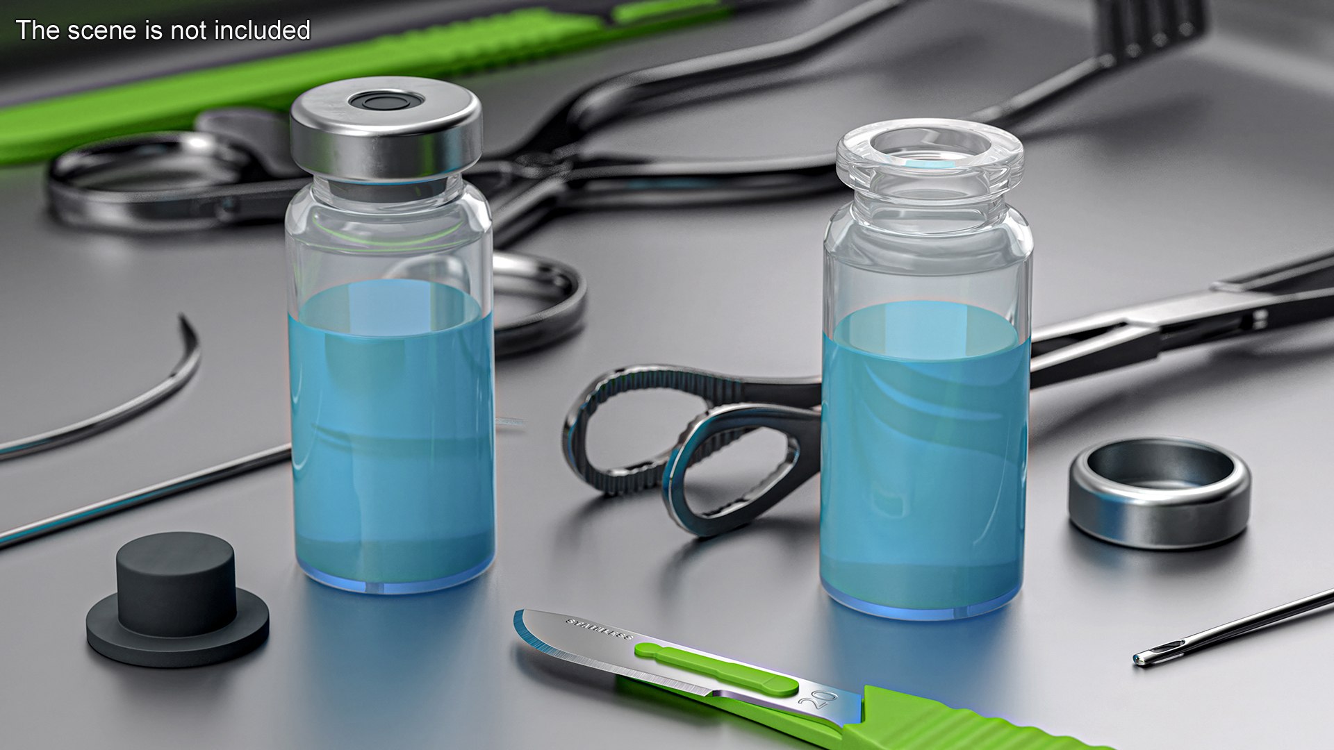 3D Serum Vial 30ml Model - TurboSquid 2267769