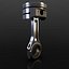 3d Model Of Piston Assembly