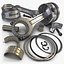 3d Model Of Piston Assembly
