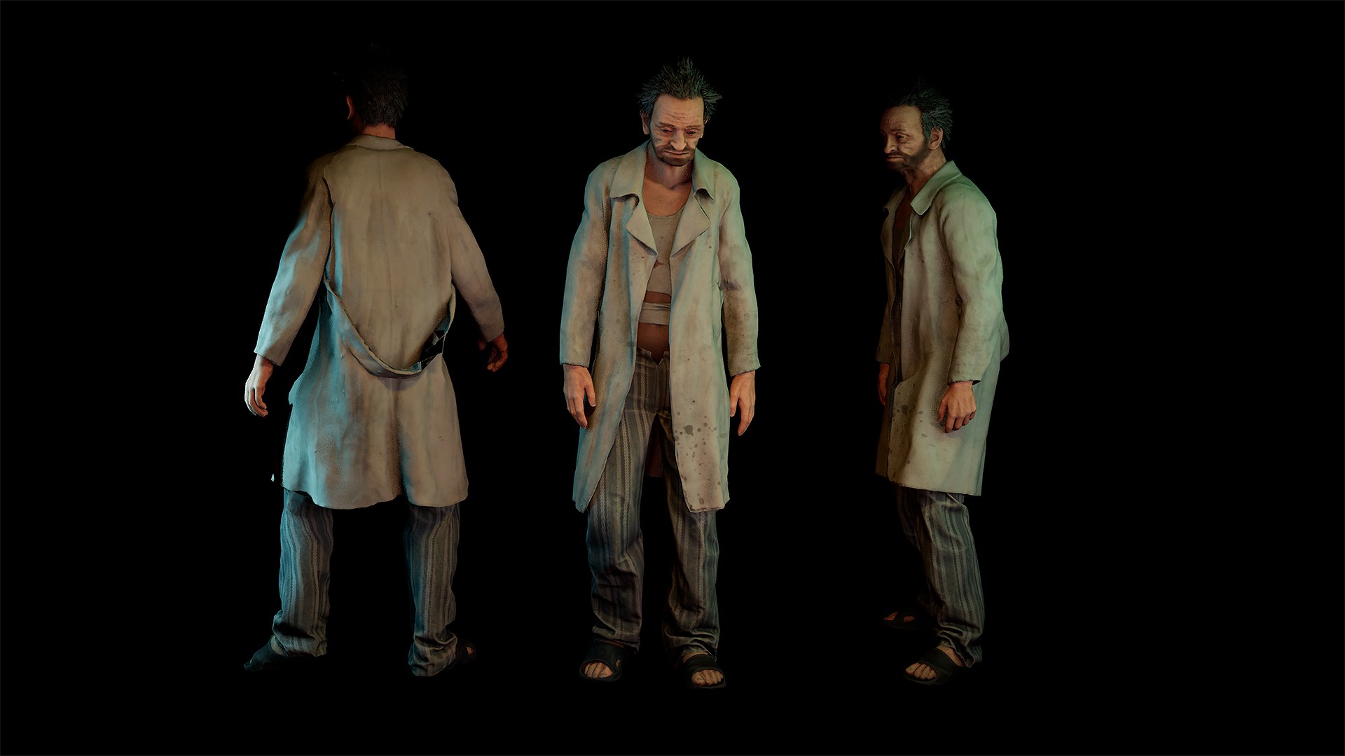 Crazy Old Man 3D - TurboSquid 2258478