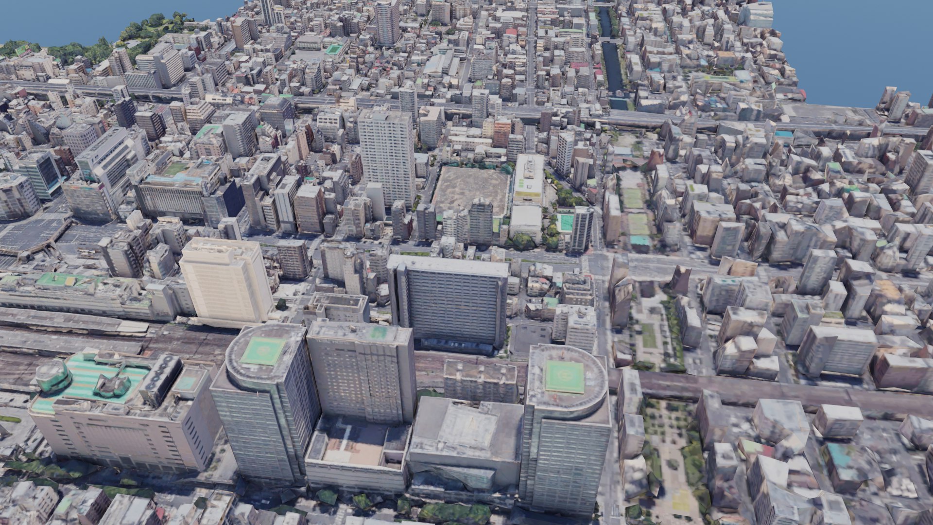 Japan - Tokyo City Photogrammetry 22 3D - TurboSquid 1827287