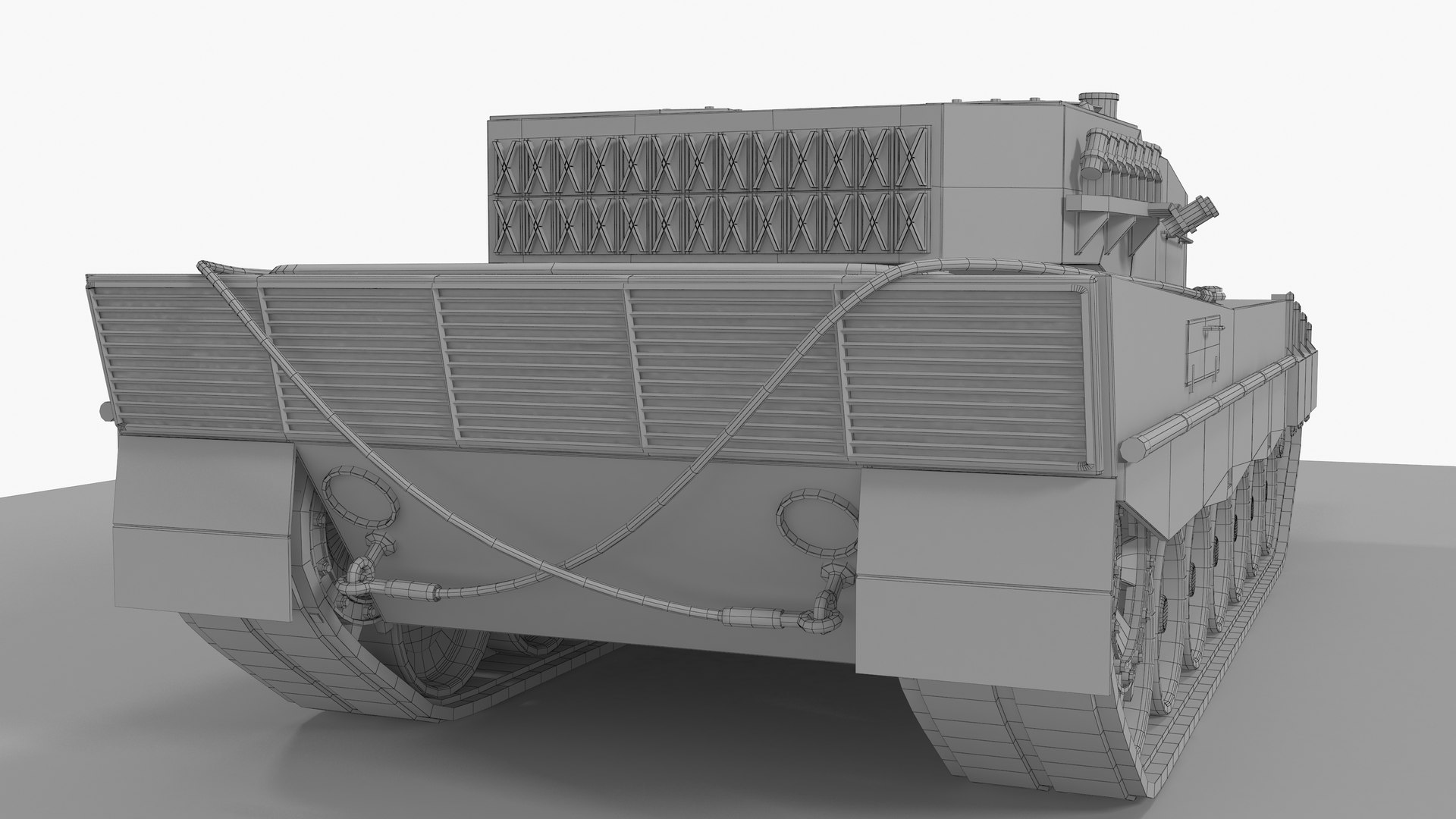 Tanks Leopard 2 3D Model - TurboSquid 1462712