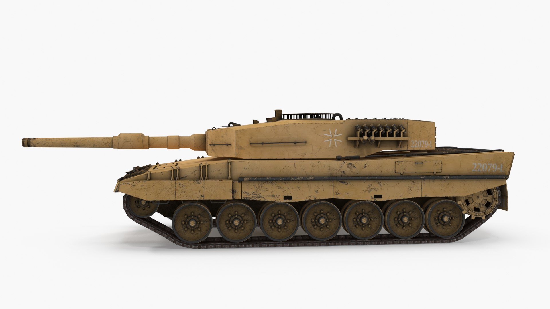 Tanks Leopard 2 3D Model - TurboSquid 1462712