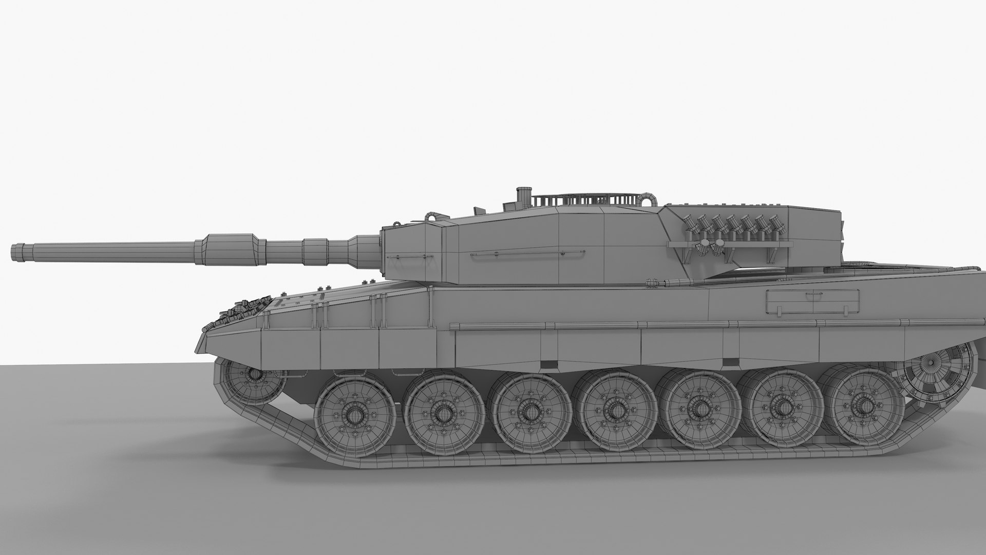 Tanks Leopard 2 3D Model - TurboSquid 1462712