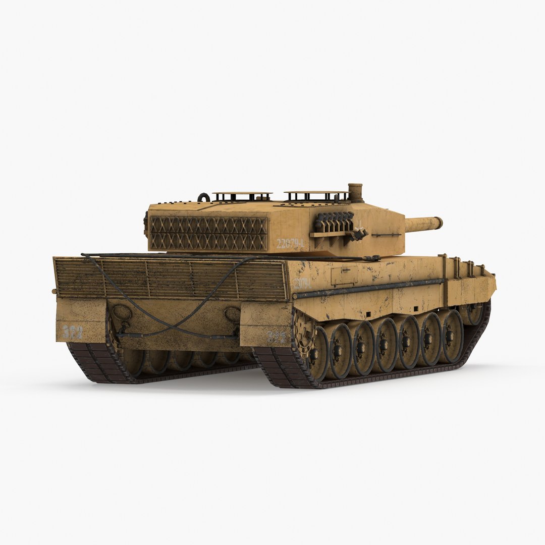 Tanks Leopard 2 3D Model - TurboSquid 1462712
